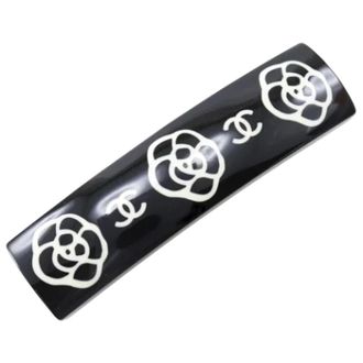 Chanel Pre-owned Plastique accessoires-cheveux - Femme - Pre-owned - Noir - Taille: ONE Size