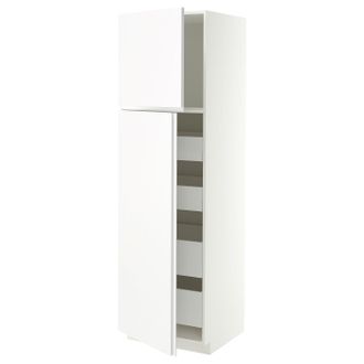 IKEA METOD / MAXIMERA Hochschr+2 T&uuml;/4 Sch