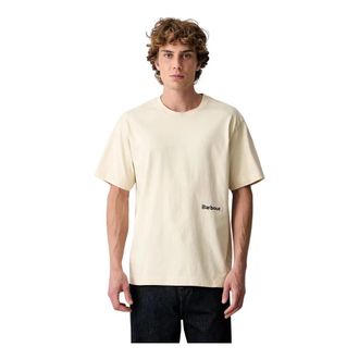 Barbour T-Shirts - - Tops - Herren - Beige - S