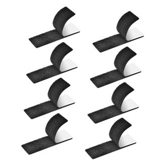 Lurrose 8 Stück Teiliges Selbstklebend Stark Haftend Doppelseitig Teppichgripper Sofa Befestigung Ohne Bohren Wiederverwendbar Entfernt Spurenfrei