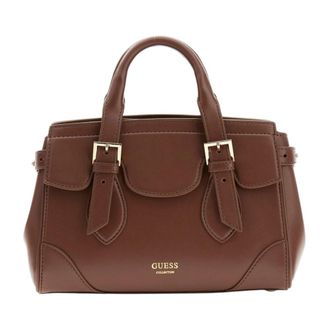 Guess Diana Maxi Satchel - - Bags - Damen - Braun - ONE SIZE