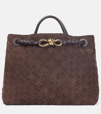 Bottega Veneta Sac Andiamo Medium en daim