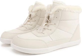 Pangolin Bottines Hiver Adulte Unisexe,Canvas D&eacute;perlante, Doublure Chaude avec Col Fourrure Synth&eacute;tique, La&ccedil;age avec Serrage Rapide,Boots Neige Ville & Outdoor