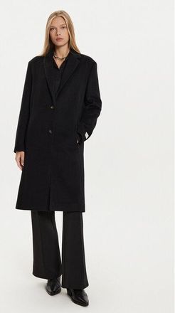 Calvin Klein Wollmantel K20K207701 Schwarz Regular Fit