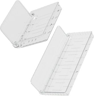 BESPORTBLE Faltbares Duschregal aus Wasserfestem PET 2 St&uuml;ck Wandregal ohne Bohren Platzsparendes Badregal f&uuml;r Shampoo und Pflegeprodukte