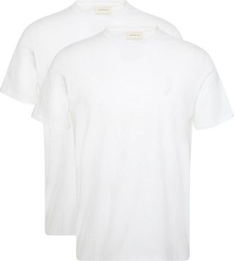 Calvin Klein T-Shirt 2 Pack SS STRETCH COTTON SLIM TEE (Packung, 2-tlg) Rundhalsausschnitt, slim fit