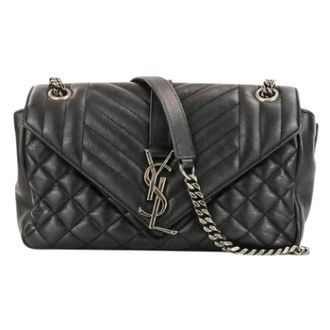 Saint Laurent Sac bandouli&egrave;re Pre-owned - Femme - Pre-owned - Noir - Taille: ONE Size
