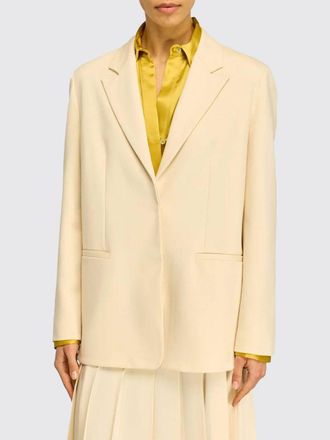 Semicouture Blazer droit en m&eacute;lange de viscose &agrave; la coupe d&eacute;contract&eacute;e