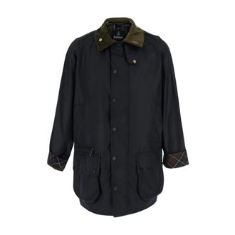 Barbour Beaufort Wachsjacke - - Jackets - Herren - Blau - XL