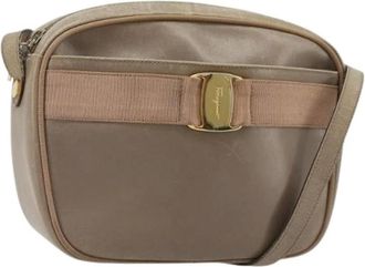 Ferragamo Sac port&eacute; &eacute;paule Pre-owned - Femme - Pre-owned - Beige - Taille: ONE Size
