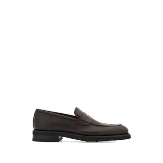 Ferragamo Homme, Chaussures, Brun, Taille: 44 1/2 EU Stefano Loafer