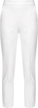 Pinko Pinko, Femme, Pantalons, Blanc, Taille: 42 FR Pantalon &Eacute;court&eacute;