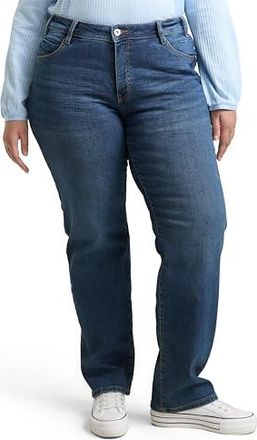 Tom Tailor 1049407 Jeans, 10113-Clean Mid Stone Blue Denim, 50 Femmes