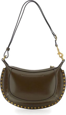 Isabel Marant Oskan Moon Crossbody Bag - Green