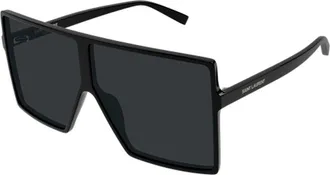 Saint Laurent Eyewear SL909001 Square-Frame Sunglasses - Black