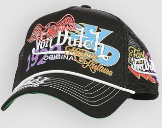 Von Dutch Overlap Trucker Cap black