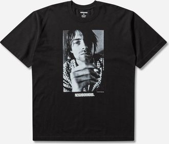 Neighborhood Men s Charles Peterson SS-4 T-Shirt Black