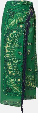 The Attico Pareo Bandana aus Baumwollmusselin