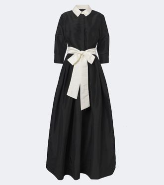 SIMKHAI Robe longue Julisse &agrave; noeud
