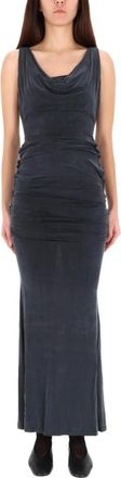 Vivienne Westwood Femme, Robes, Noir, Taille: 38 FR Liz Draped Jersey Maxi Dress