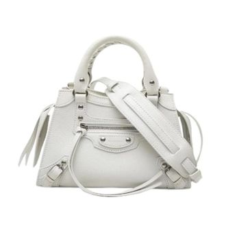 Balenciaga Pre-owned Neo Classic City Mini sac 2-en-1 en cuir - Femme - Pre-owned - Blanc - Taille: ONE Size