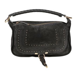 Chlo&eacute; Marcie Small Shoulder Bag - - Bags - Damen - Schwarzk - ONE SIZE