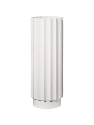 ASA Artdeco Vase Porzellan Weiß, Größe: 15cm x 40cm, 63016091