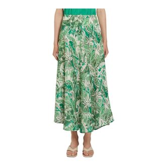 Marella Femme, Jupes, Vert, Taille: 38 FR Maxi Skirt