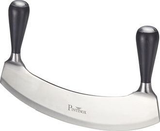 Pintinox Profi - Wiegemesser einschneidig Serie Professional von Pinti Inox, 26 cm, Schwarz