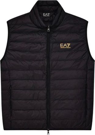 Emporio Armani Emporio Armani Ea7, Homme, Vestes, Noir, Taille: S Train Core ID Down Light Vest