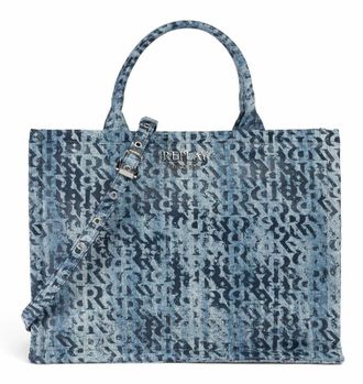 Replay Damen Tote Bag Tasche Denim-Optik, Lt Denim 0794 (Blau), Einheitsgr&ouml;&szlig;e