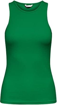 Only Onlkenya Rib Débardeur JRS Noos Top, Jolly Green, S Femme
