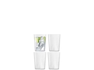 LSA International Gio Line Becher 560ml Klar x 4