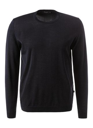 Maerz MAERZ Muenchen Herren Pullover blau unifarben