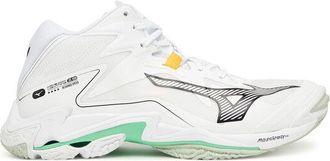 Mizuno Hallenschuhe Wave Lightning Z8 Mid V1GA2405 Weiß