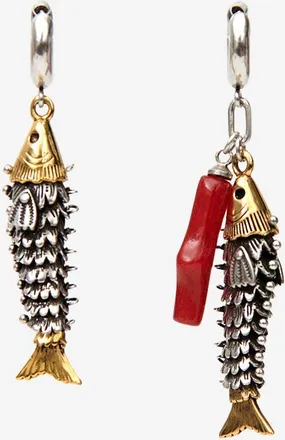 Isabel Marant Boucles DOreille New River - Femme - Argent&eacute;-dor&eacute; - - Isabel Marant