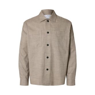 Selected Herren, Shirts, Beige, SGröße