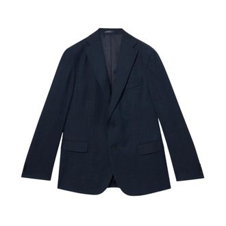 Brooks Brothers Reiner Schurwollanzug - - Jackets - Herren - Blau - L