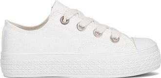 Jenny Fairy Sneakers aus Stoff WFA2916-1 Wei&szlig;