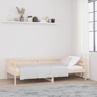 vidaXL Lit de jour sans matelas 80x200 cm bois de pin massif Vidaxl