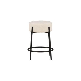 ebuy24 Tucson Barhocker H&ouml;he 60cm, wei&szlig;