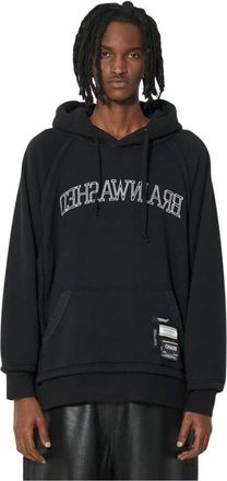 Undercover Herren, Sweatshirts & Hoodies, Schwarzk, XLGr&ouml;&szlig;e