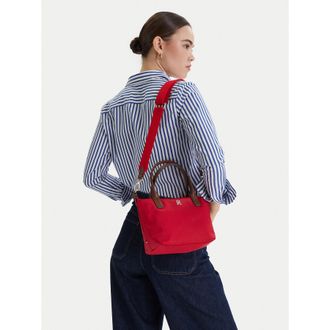 Tommy Hilfiger Handtasche Tommy Hilfiger Popette Mini Tote AW0AW17709 Rot