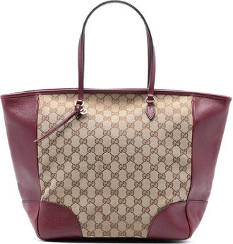 Gucci Shopper - GG Canvas Bree Tote - Gr. unisize - in Braun - f&uuml;r Damen