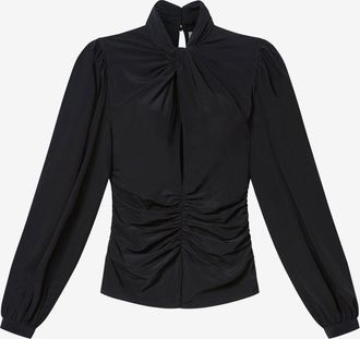 Isabel Marant Top Despona En Soie - Femme - Noir - Taille34 - Isabel Marant