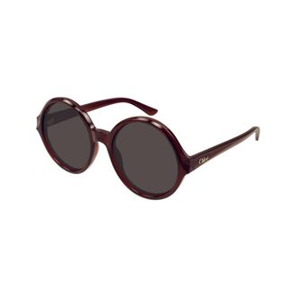 Chloé unisex, Accessoires, Brun, Taille: 57 MM Lunettes Authentiques avec Qualité Premium
