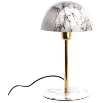 Amadeus Amadeus - Lampe Basile blanc marbr&eacute;