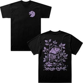 Generic Seven Lions Merch by The Light of The Moon T-shirt d&eacute;t&eacute; tendance d&eacute;contract&eacute; Y2K T-shirt &agrave; manches courtes Sport Unisexe Top, Noir, 3XL