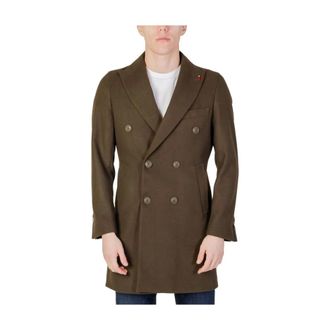 Mulish Homme, Manteaux, Vert, Taille: XL Manteau en polyester