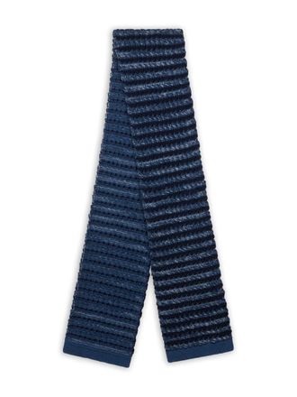 Etro &eacute;charpe &agrave; rayures - Bleu